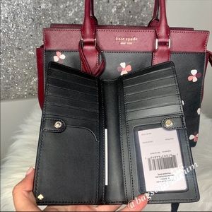 kate spade | Bags | Kate Spade Cameron Md Leather Satchel Wallet Set ...